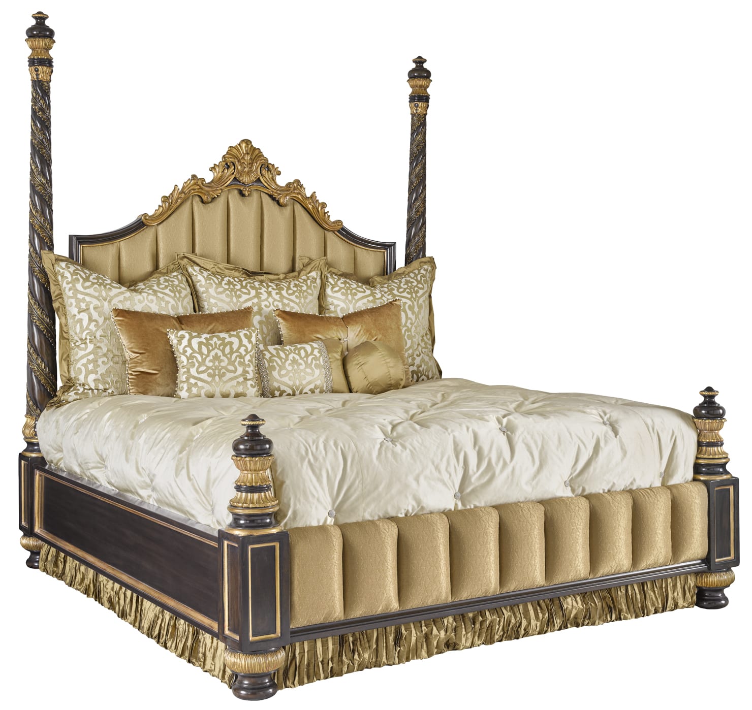 Grand Traditions Low Post Bed - GRT91 - Marc Pridmore Designs