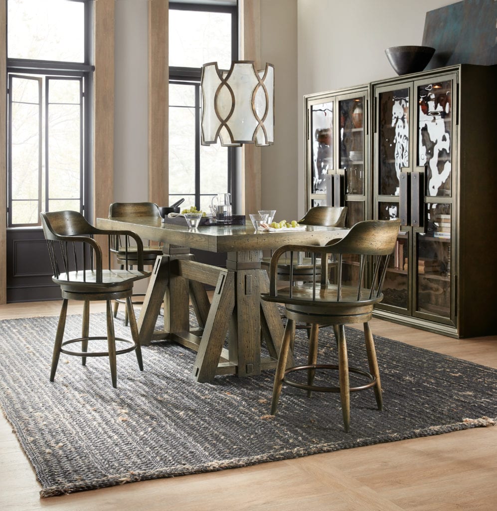 Crafted Friendship Table With 2-10In Leaves – Marc Pridmore Designs