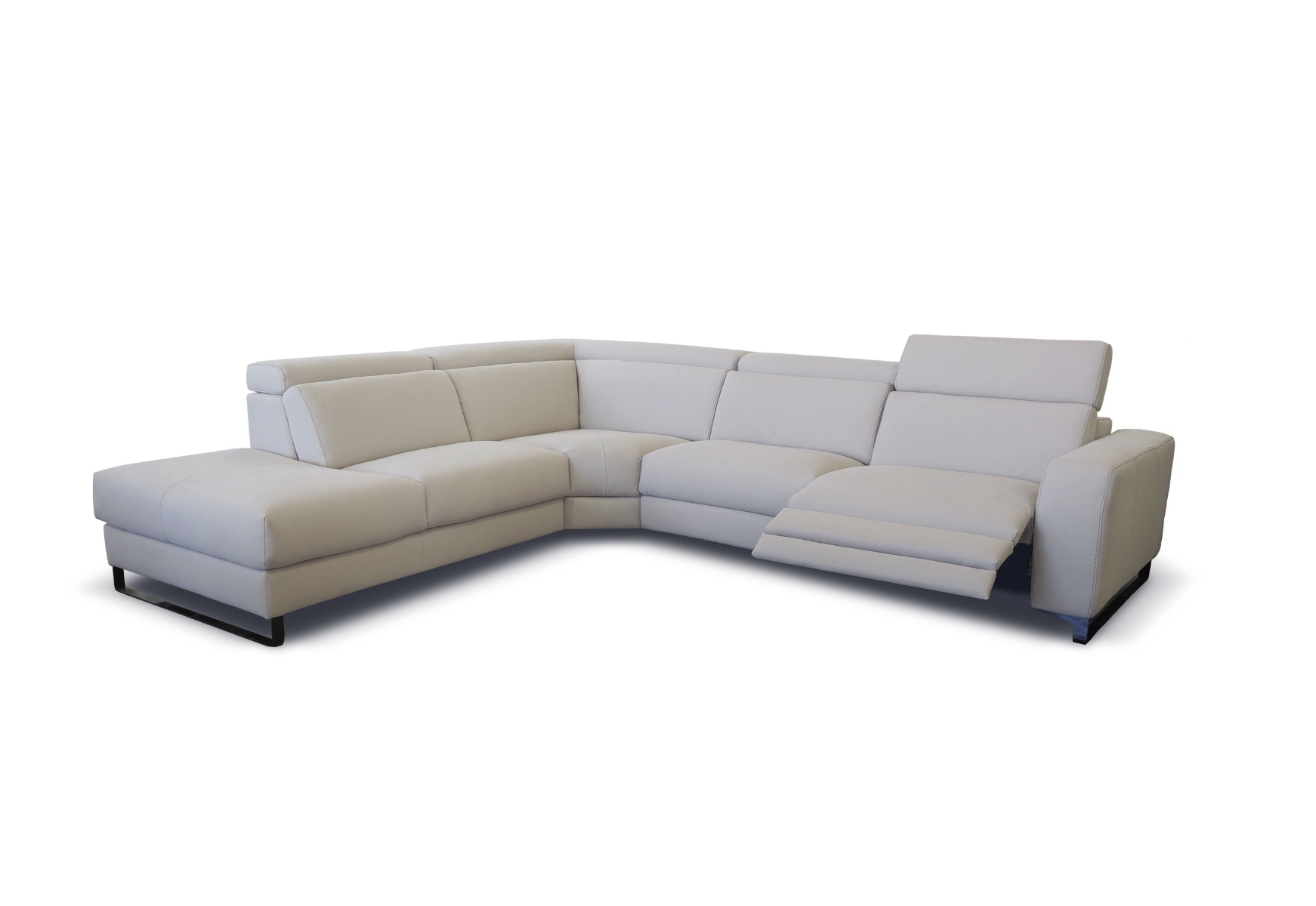 Marc leather sectional store