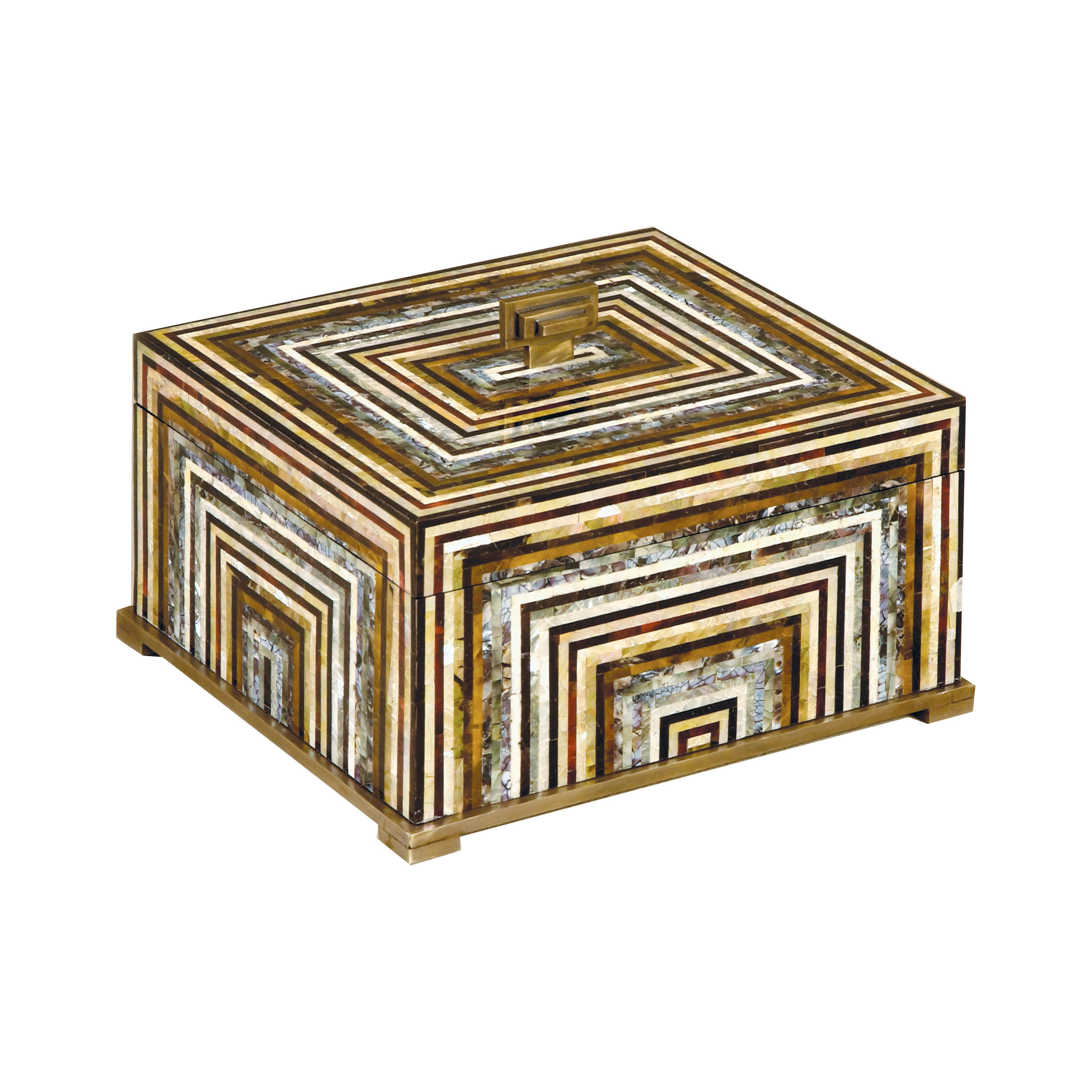 Pinstripe Box 8106-11 by Maitland Smith | Marc Pridmore Designs