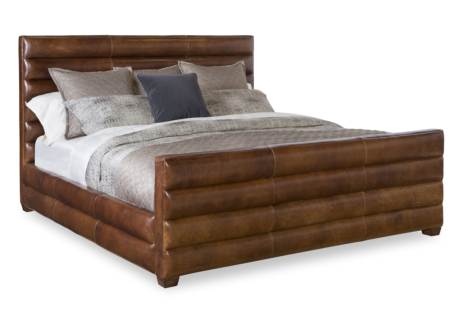 Ollie King Bed RAB1502-K-LAR-MOC by Maitland Smith | Marc Pridmore Designs
