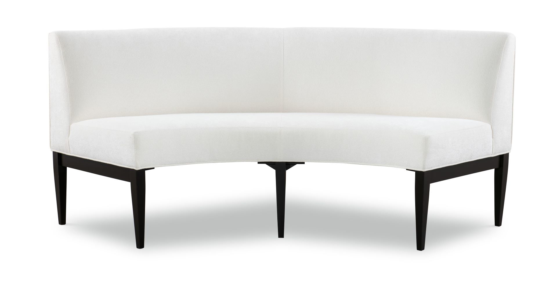 Harrison Curved Dining Settee | Marc Pridmore Designs