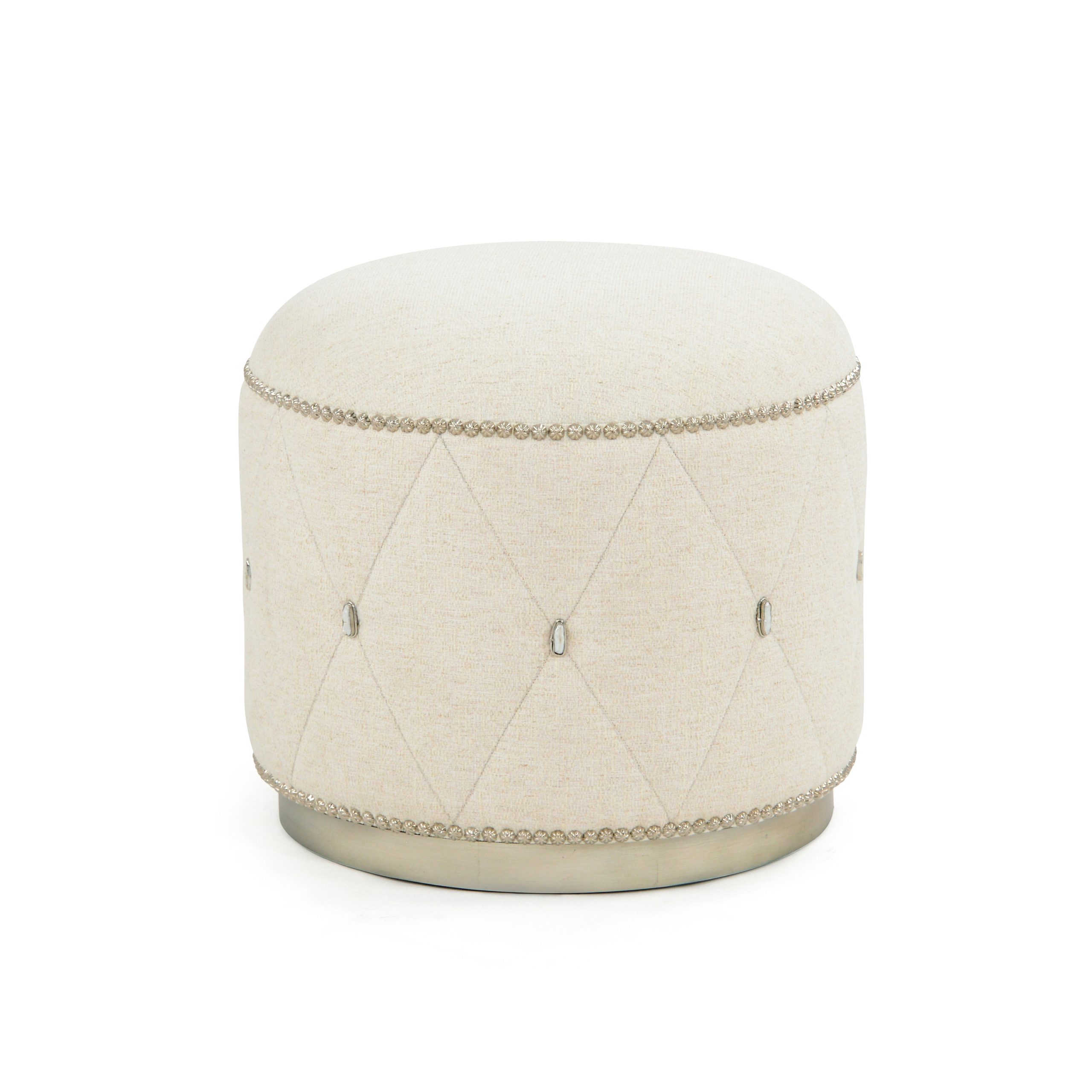 Diamond Ottoman by John Richard | Marc Pridmore Designs